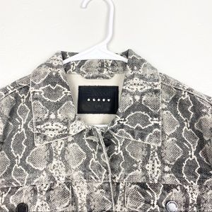 Blank NYC | Jackets & Coats | Blank Nyc Snakeskin Snake Along Denim ...